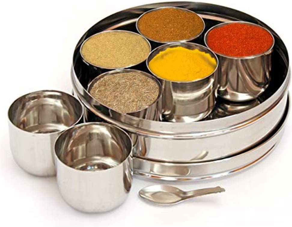 Masala Dabba Size 6 - Bombay Bazaar